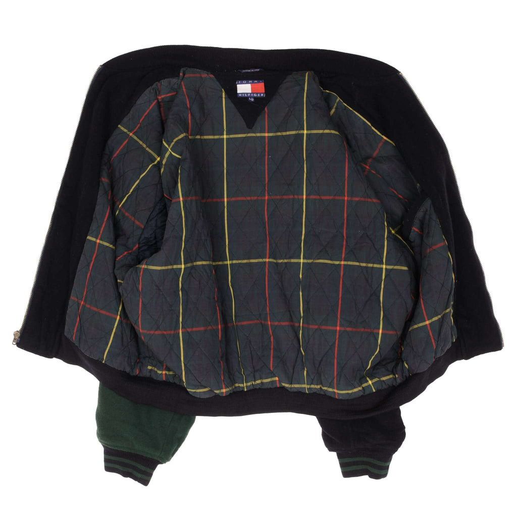 VINTAGE TOMMY HILFIGER WOOL VARSITY JACKET 1990S SIZE LARGE – Vintage rare usa