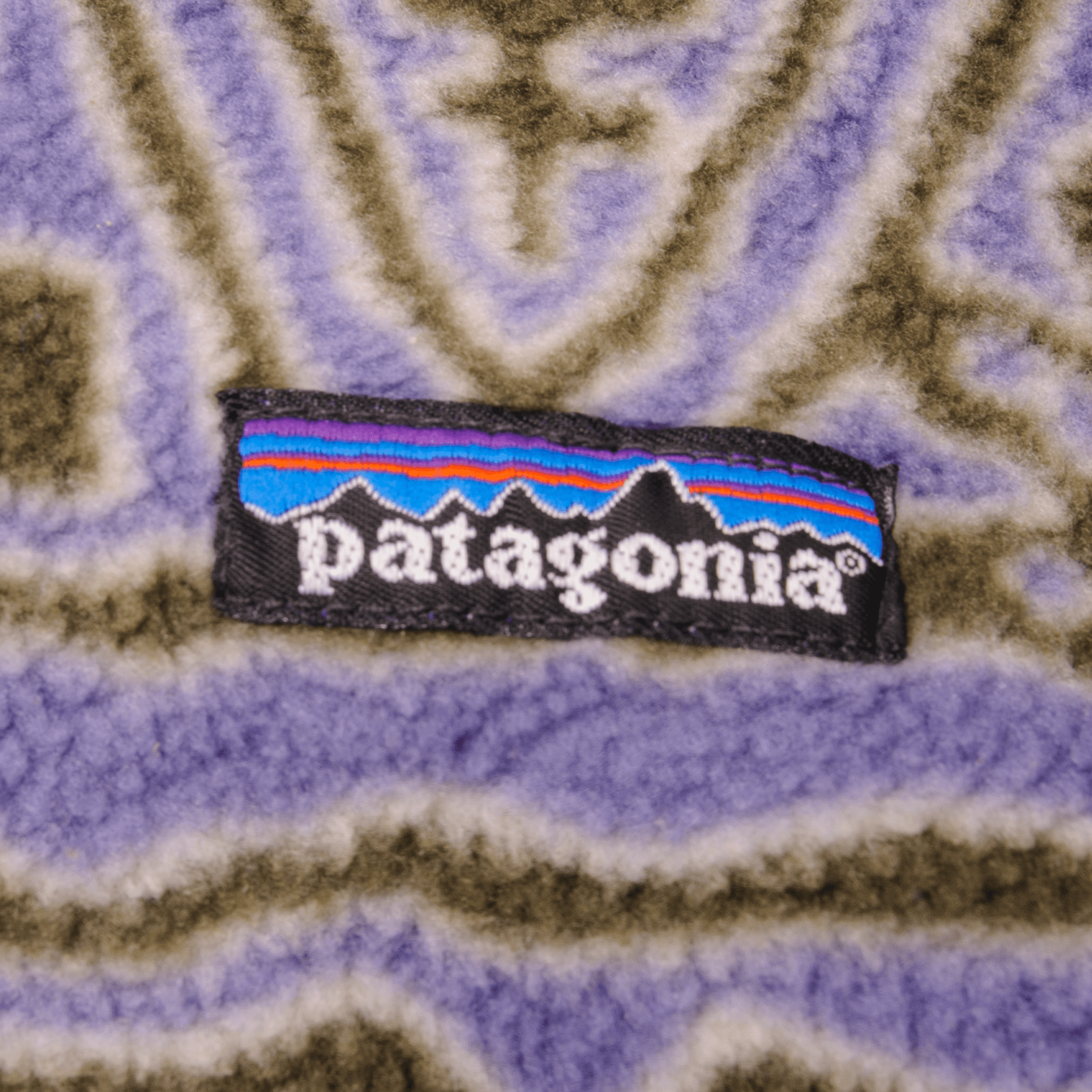 VINTAGE PATAGONIA SYNCHILLA SNAP-T MONOGRAM FLEECE PULLOVER JACKET 90S – Vintage rare usa
