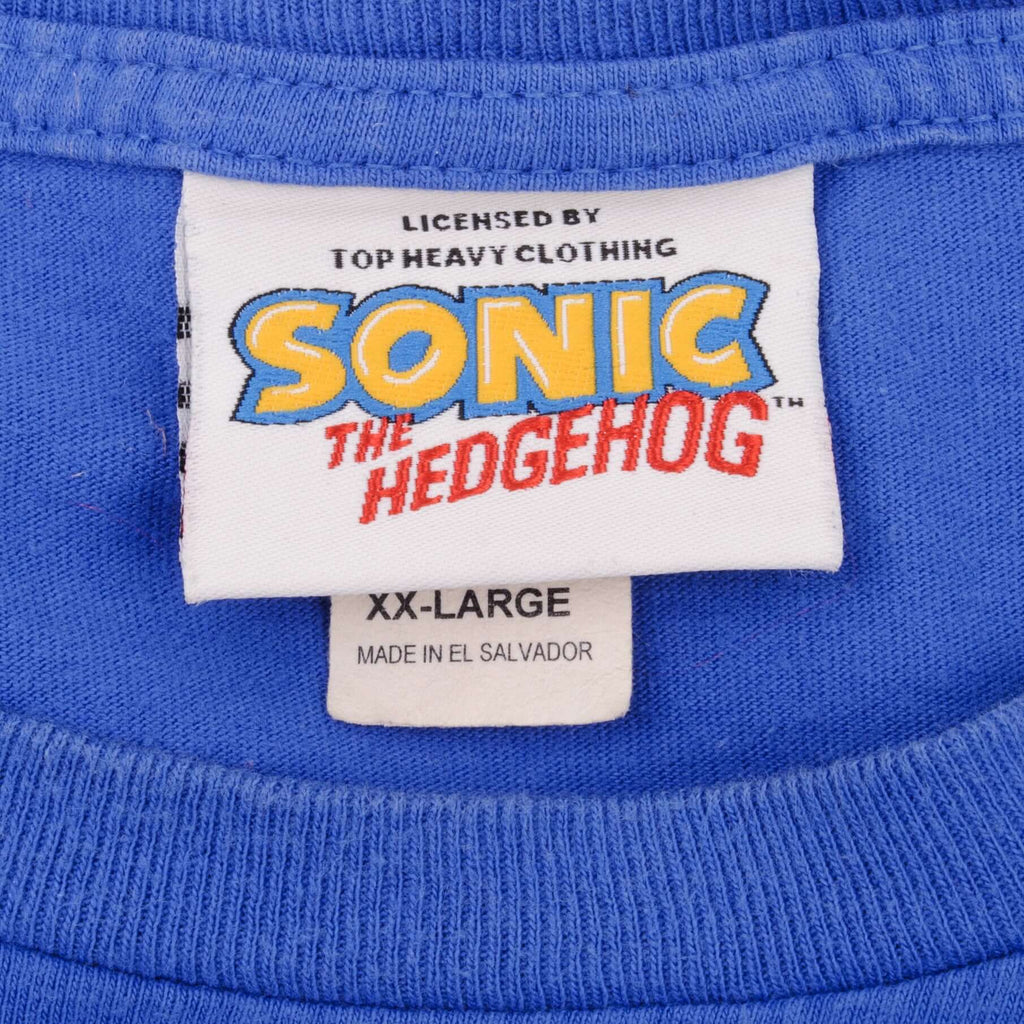 VINTAGE SONIC THE HEDGEHOG SEGA 2006 TEE SHIRT SIZE 2XL – Vintage rare usa