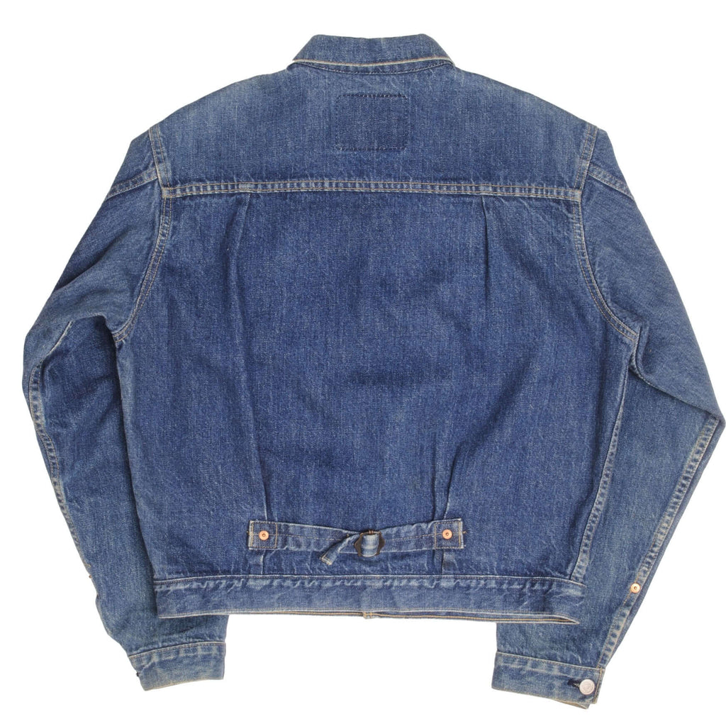 VINTAGE LEVIS TYPE 1 FIRST JAPANESE DENIM JACKET BIG E 1990S SIZE 40 ...