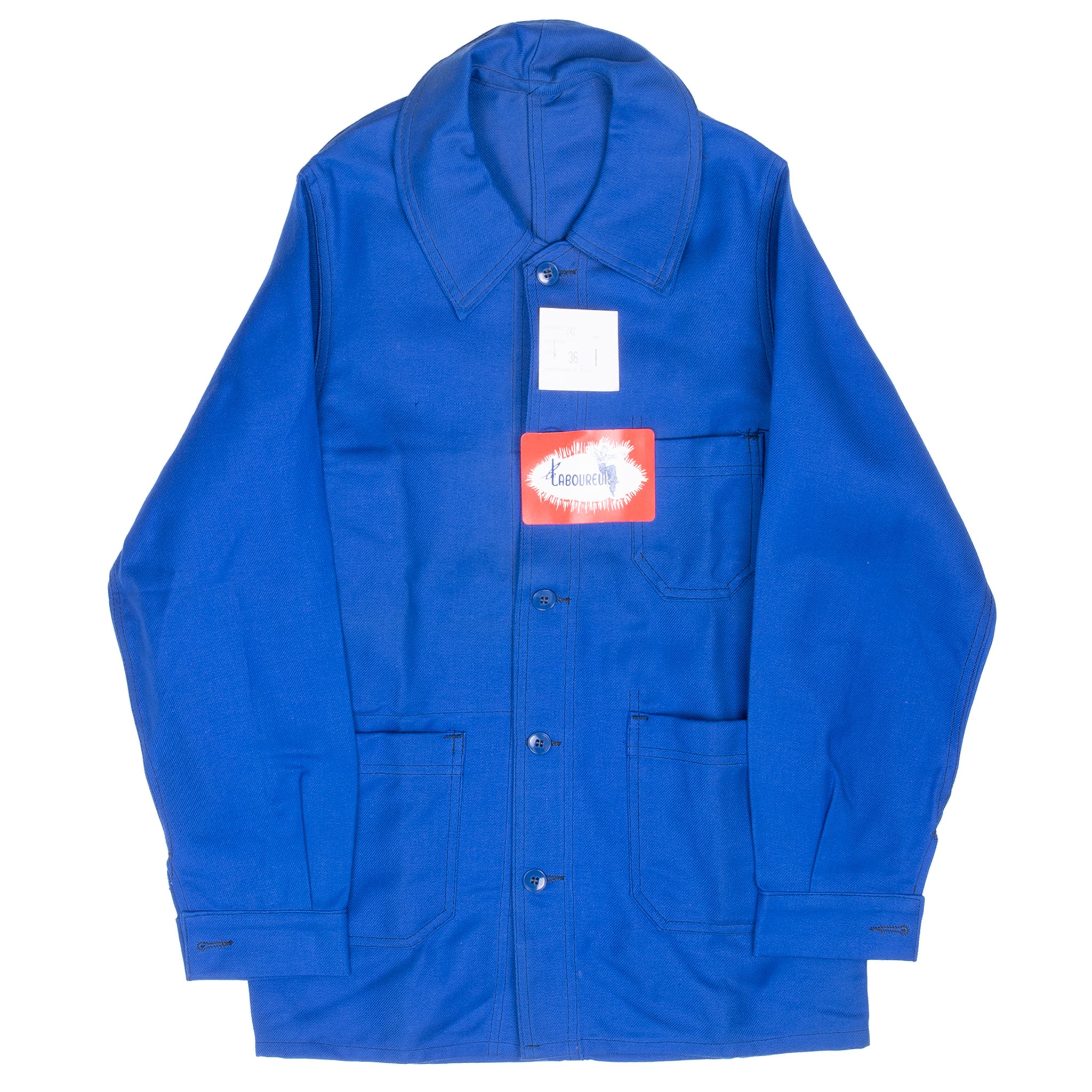 VINTAGE FRENCH WORKWEAR LE LABOUREUR JACKET 2000S SMALL MADE IN FRANCE ...