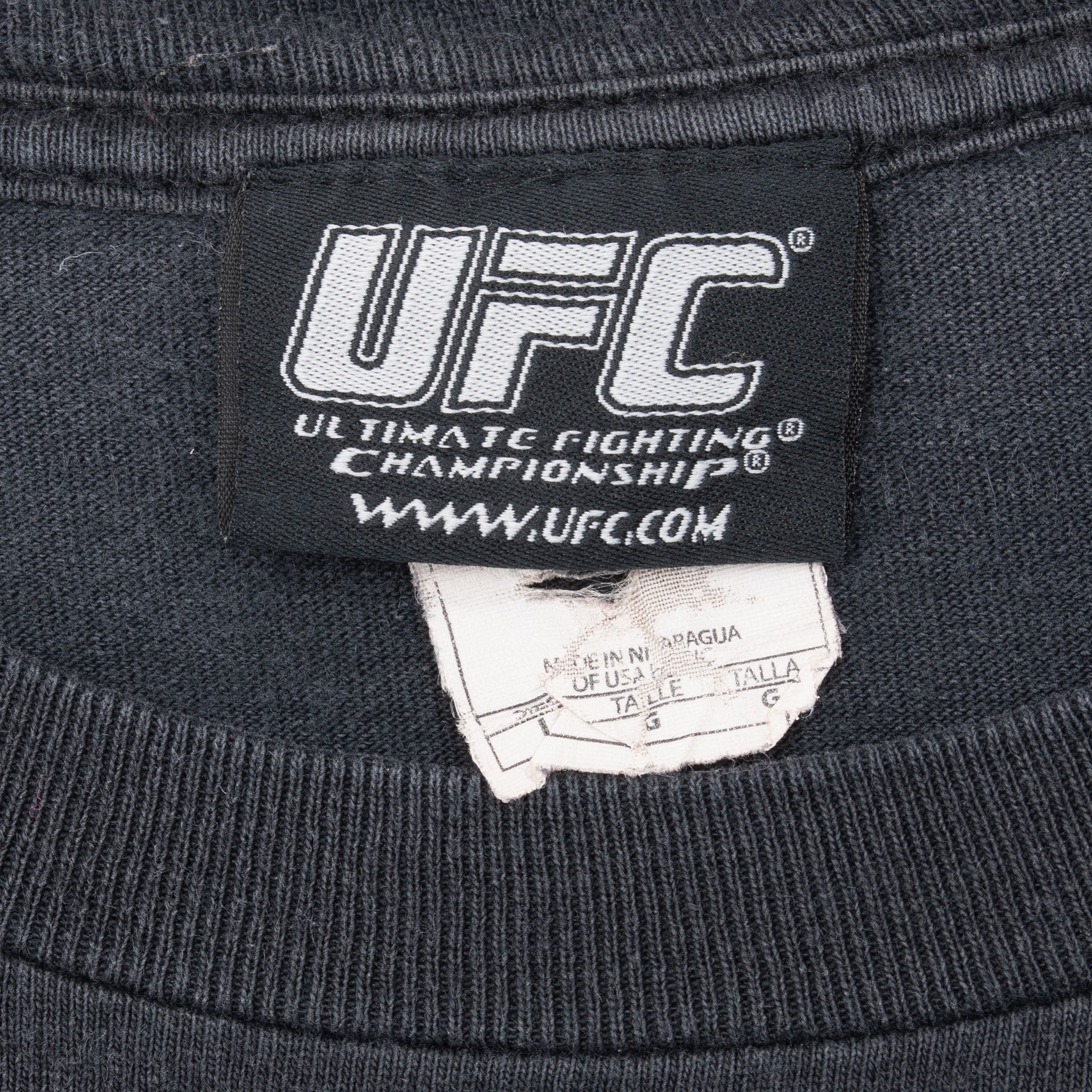 VINTAGE UFC ULTIMATE FIGHTING CHAMPIONSHIP TEE SHIRT 2000S LARGE ...