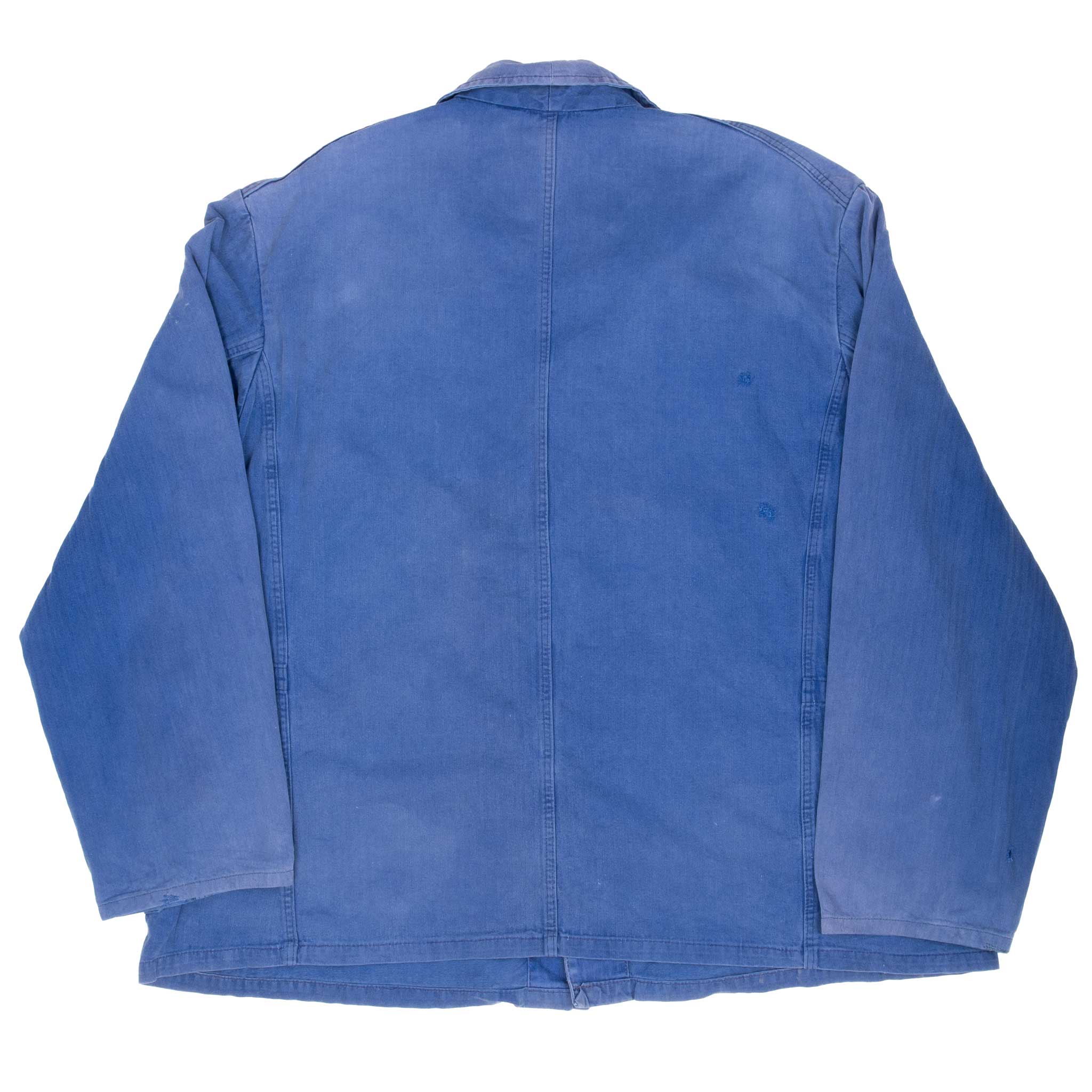 VINTAGE FRENCH WORKWEAR TWILL HERRINGBONE HBT JACKET 1960S XL – Vintage rare usa