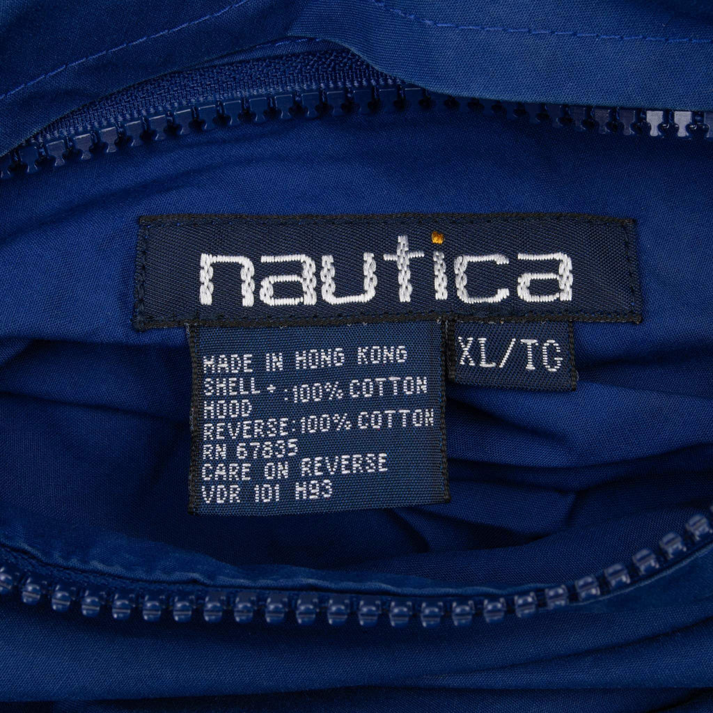 VINTAGE NAUTICA REVERSIBLE WINDBREAKER JACKET 1990S XL – Vintage rare usa