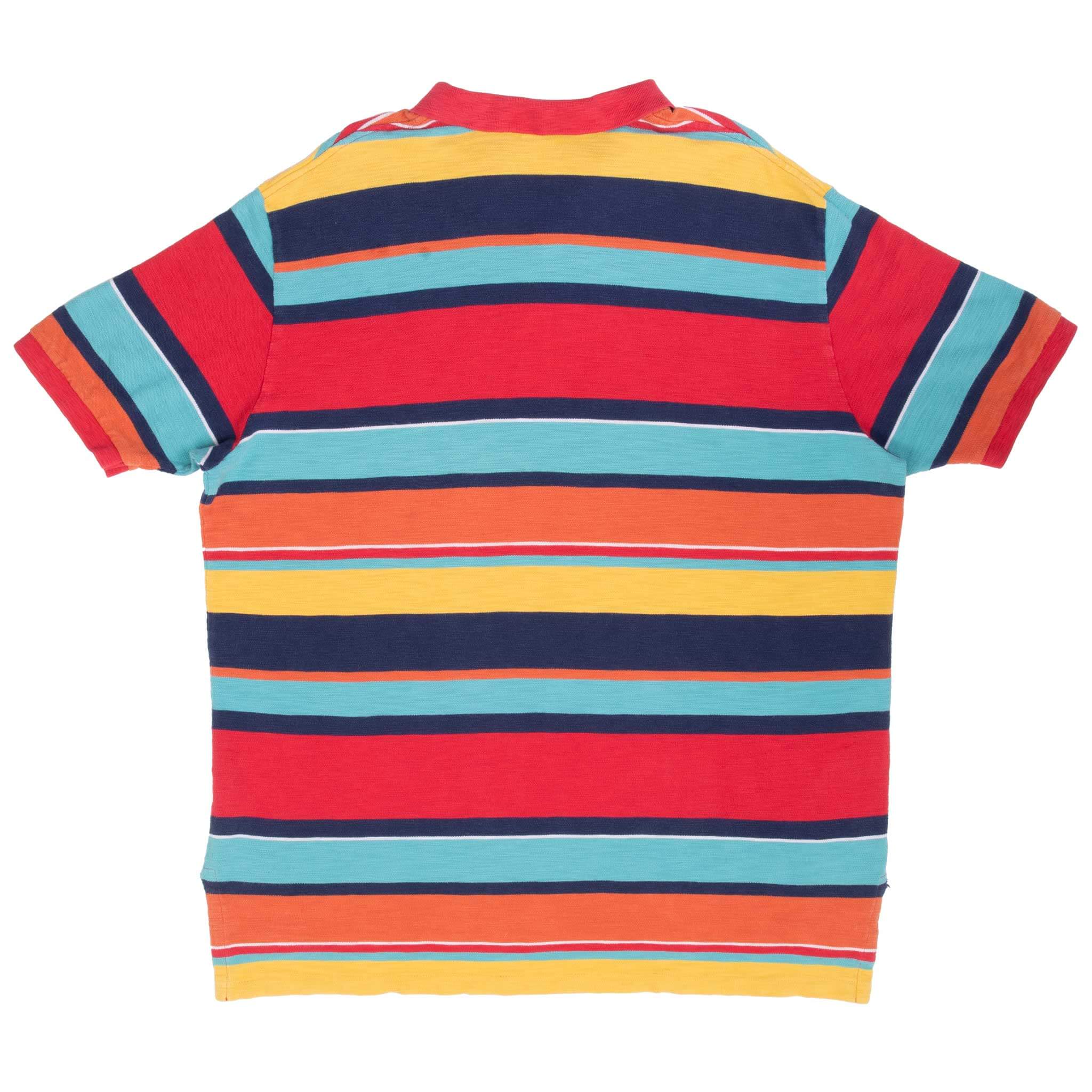 VINTAGE POLO RALPH LAUREN MULTICOLOR POLO SHIRT SIZE 2XL