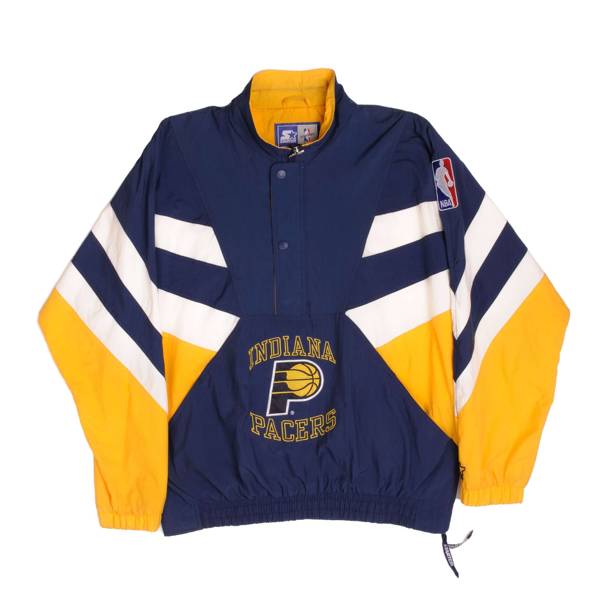 VINTAGE NBA STARTER INDIANA PACERS 1990S JACKET WINDBREAKER SIZE XL ...